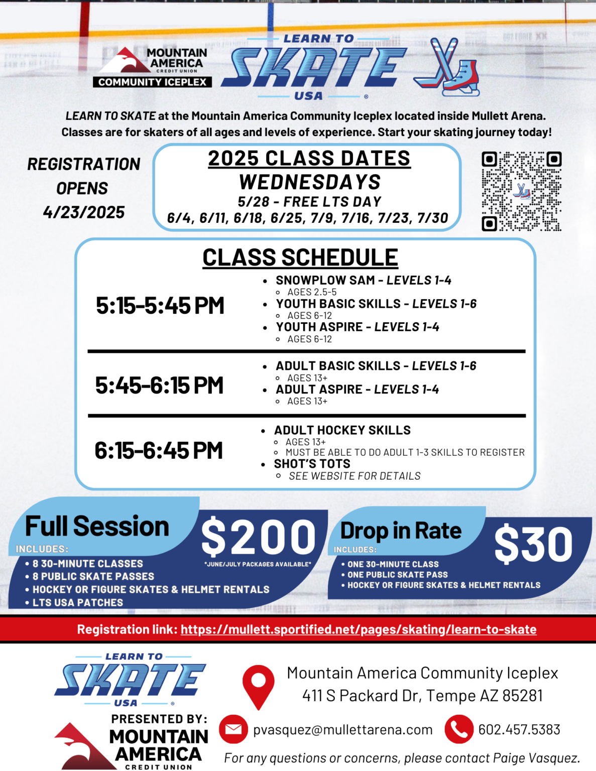 Mountain America Community Iceplex - Mullett Arena ASU